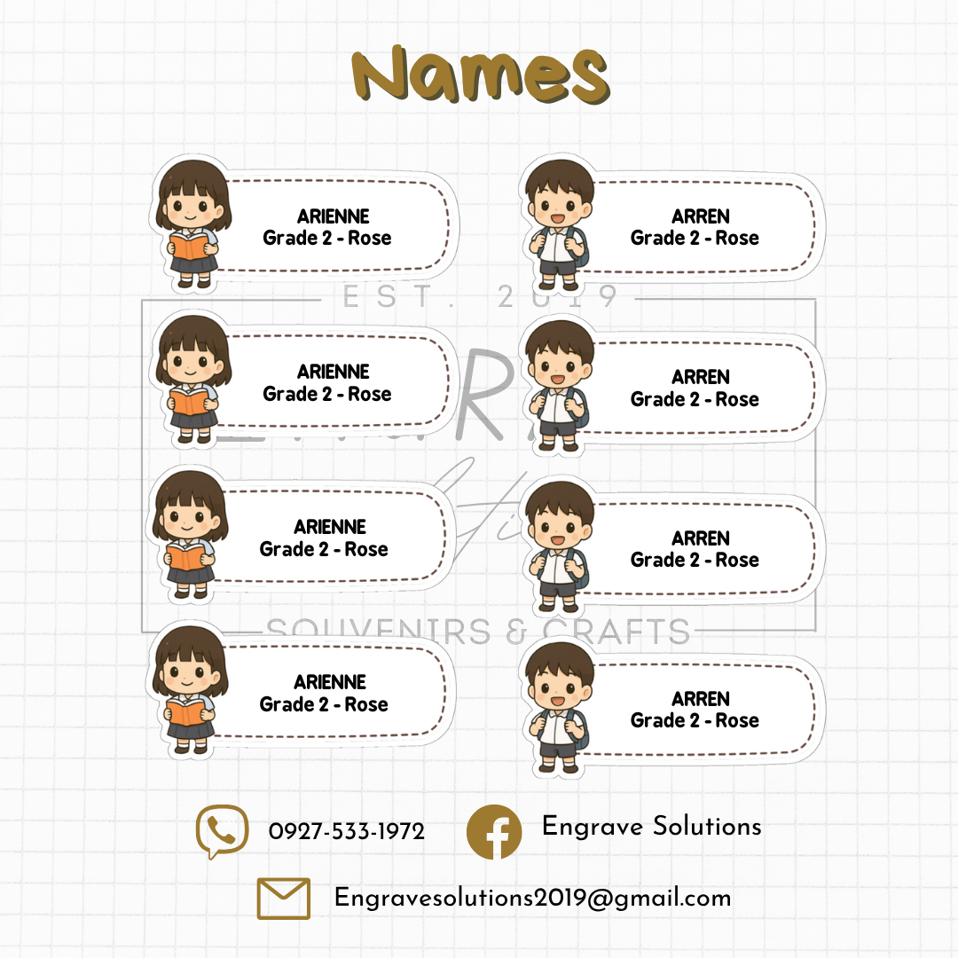 SUBJECT STICKER - MATATAG CURRICULUM - THREE TERM SCHOOL YEAR | Shopee ...