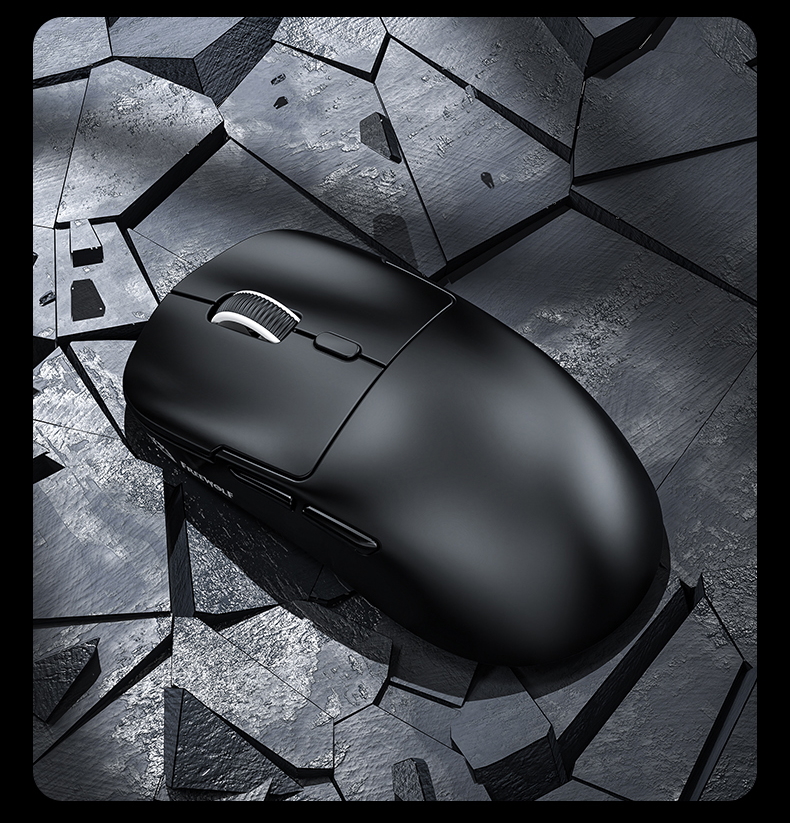 FREEWOLF A6 Gaming Mouse 59g Lightweight PAW3311 24000DPI Tri-Mode ...