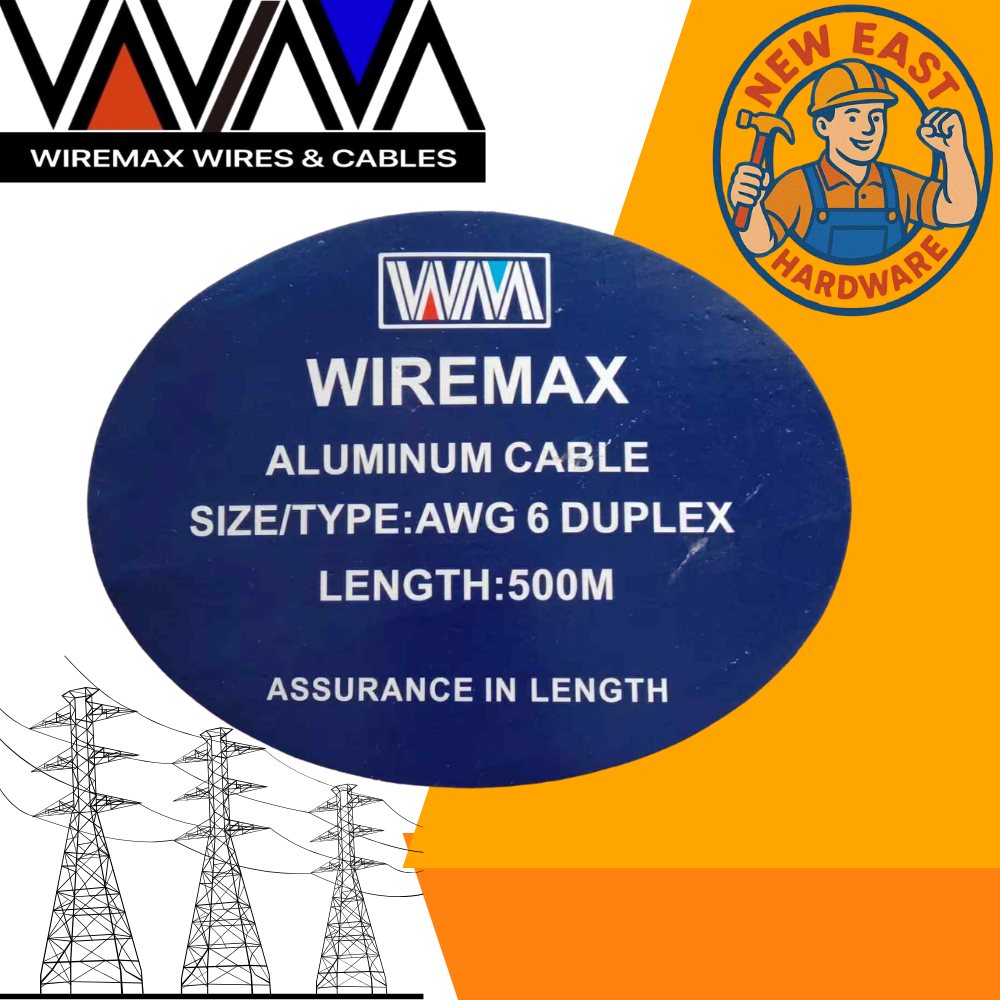 Wiremax Local Made Drop Wire Single, Duplex, Triplex 6/7 14mm "PER ...