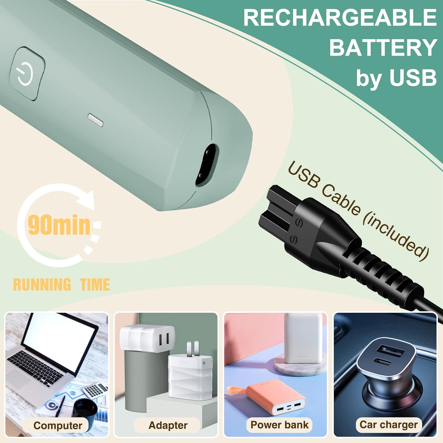 4 in 1 Pet Hair Clipper Grooming Trimmer Nail Grinder Haircut For Dogs ...