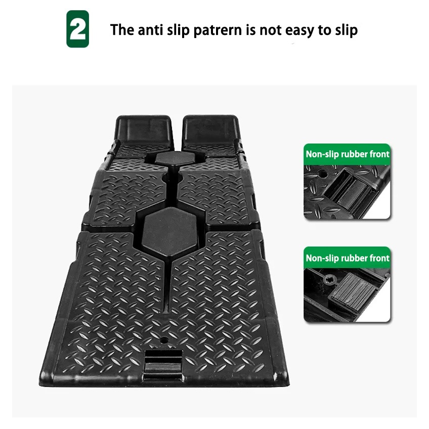 Heavy Duty Car Ramp Long Antiskid Working Ramp Auto Oil Changing Repair ...