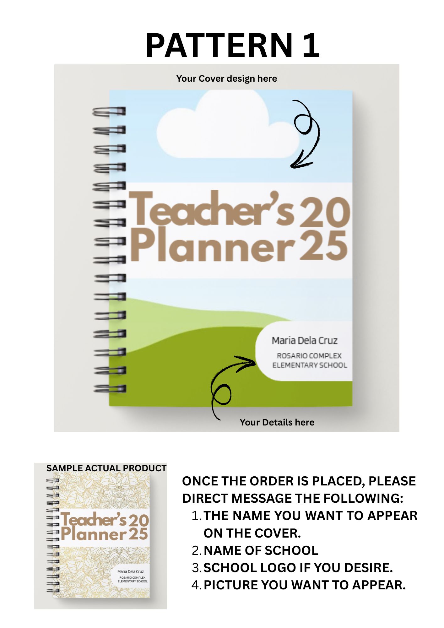 INSTRUCTIONAL NOTEBOOK/TEACHERS PLANNER 2025-2026 | Shopee Philippines