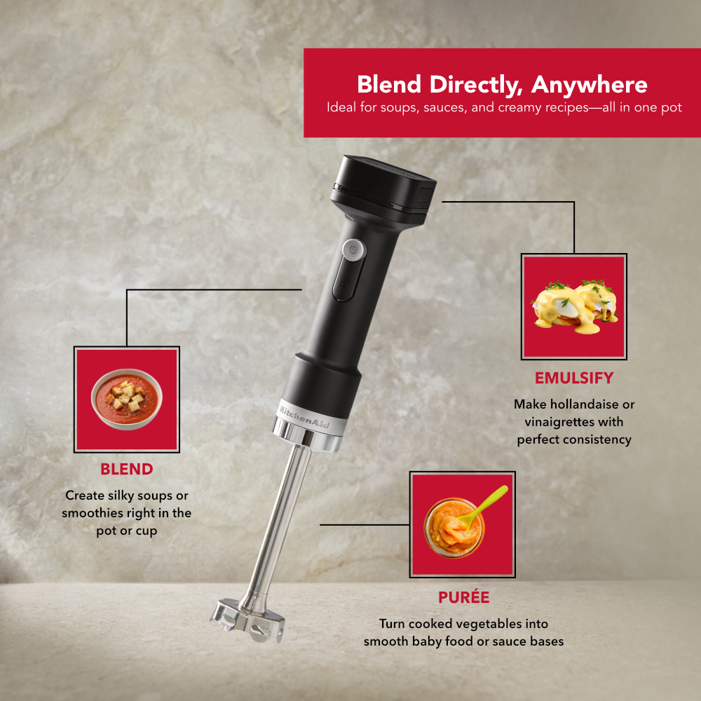 KitchenAid Go™ Cordless Hand Blender - battery sold separately | Shopee ...