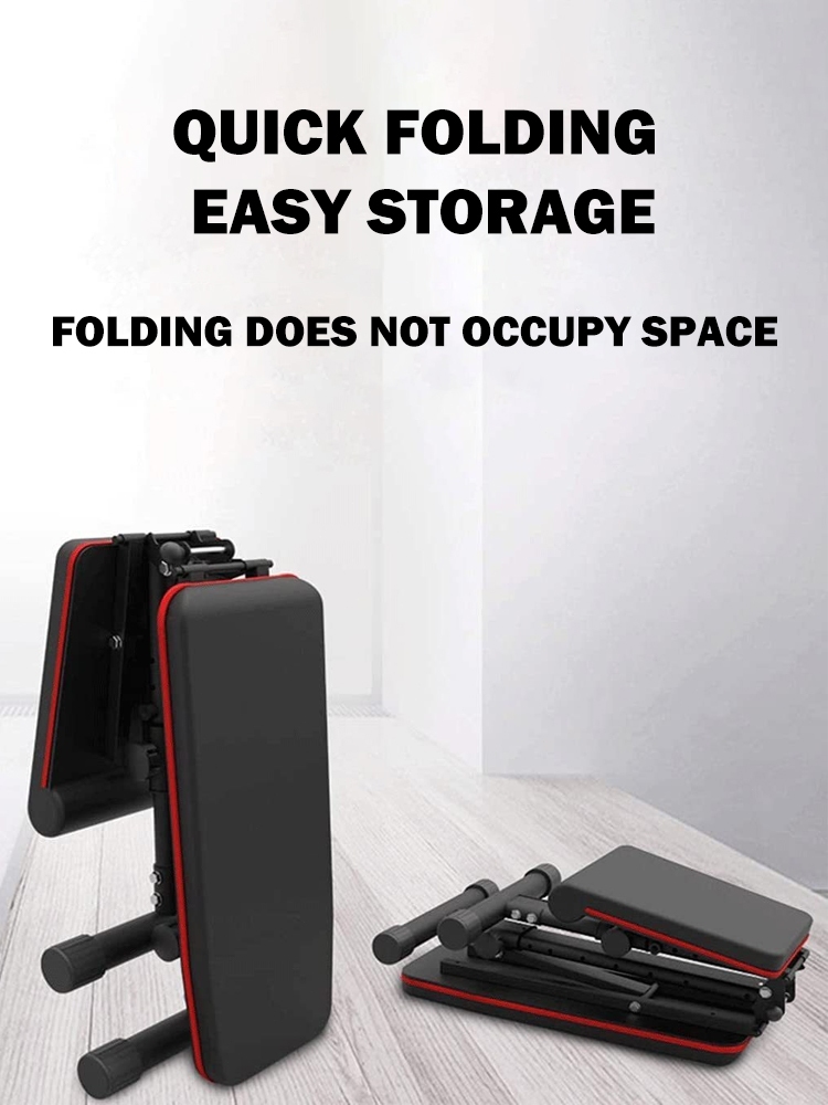 Dumbbell Bench Sit-up Folding Fitness Chair Multi-functional Fitness ...