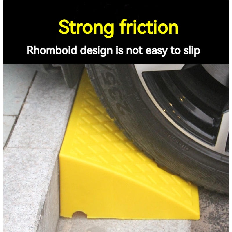 Thickened anti slip threshold,ramp, step, slope pad,plastic road edge ...