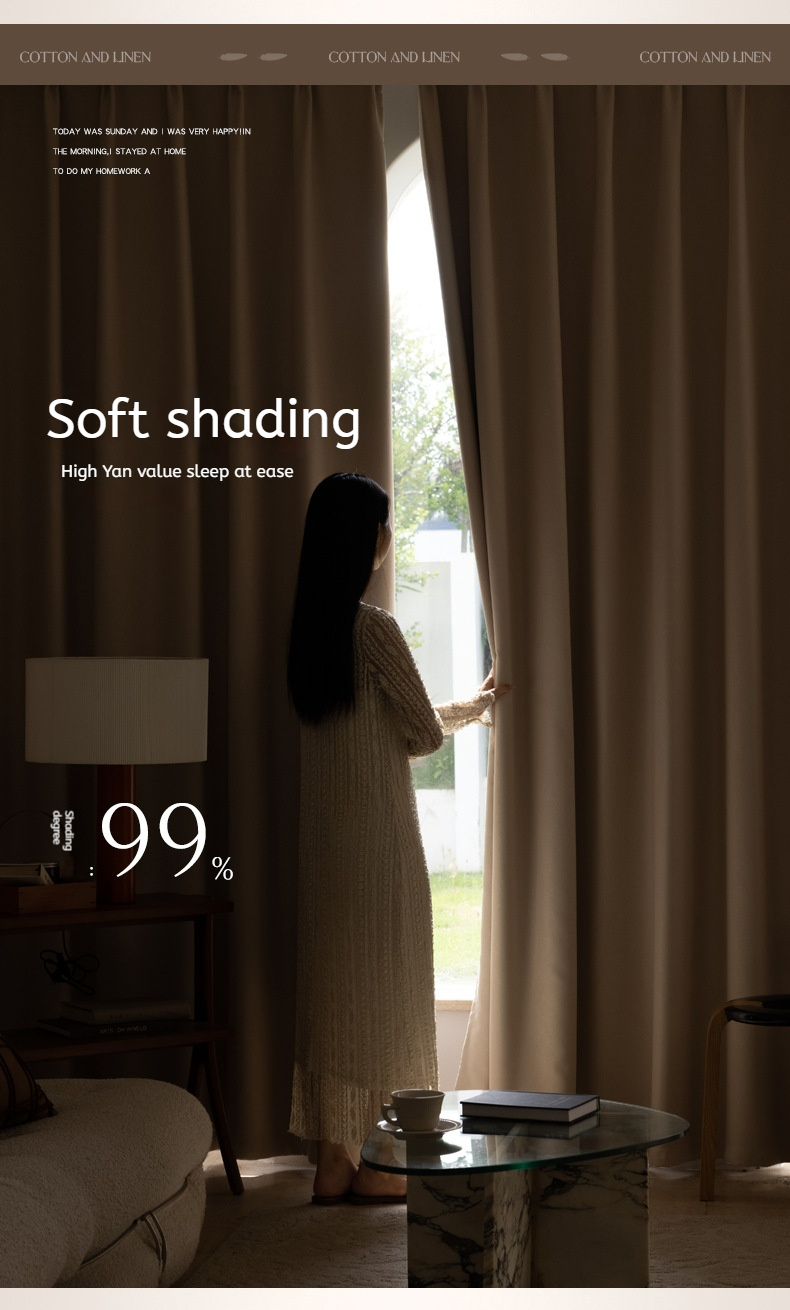Aesthetics Blackout Curtain Sale for Window Bedroom Living Room Luxury ...