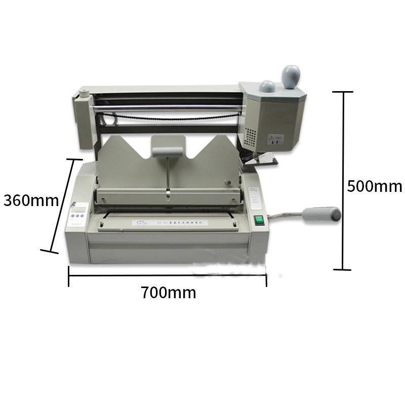 A4 C30 desktop glue binding machine graphic and textual hot melt ...