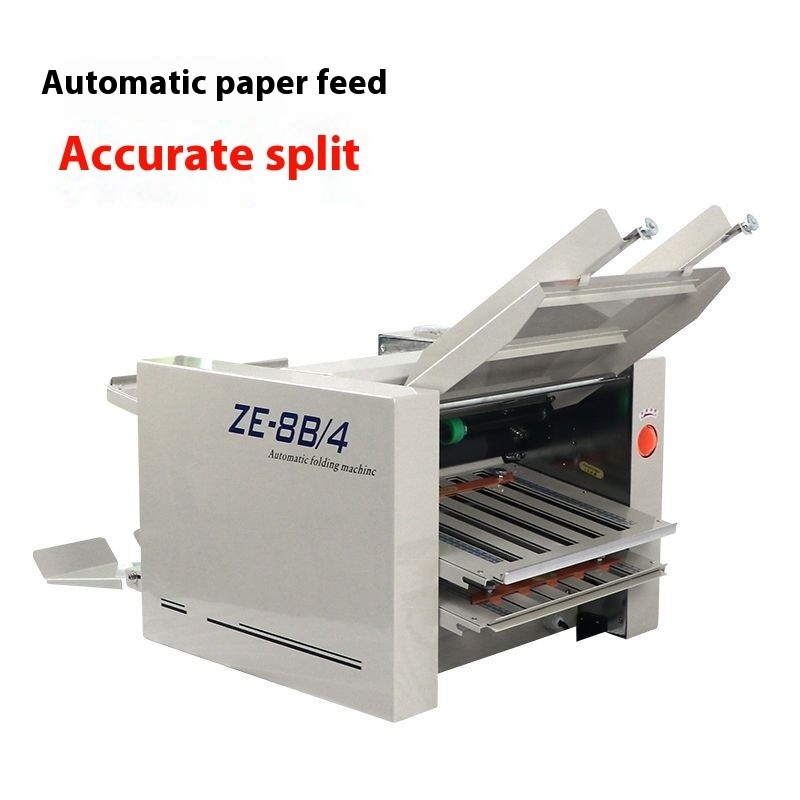 Fully automatic folding machine, cross folding and creasing machine ...