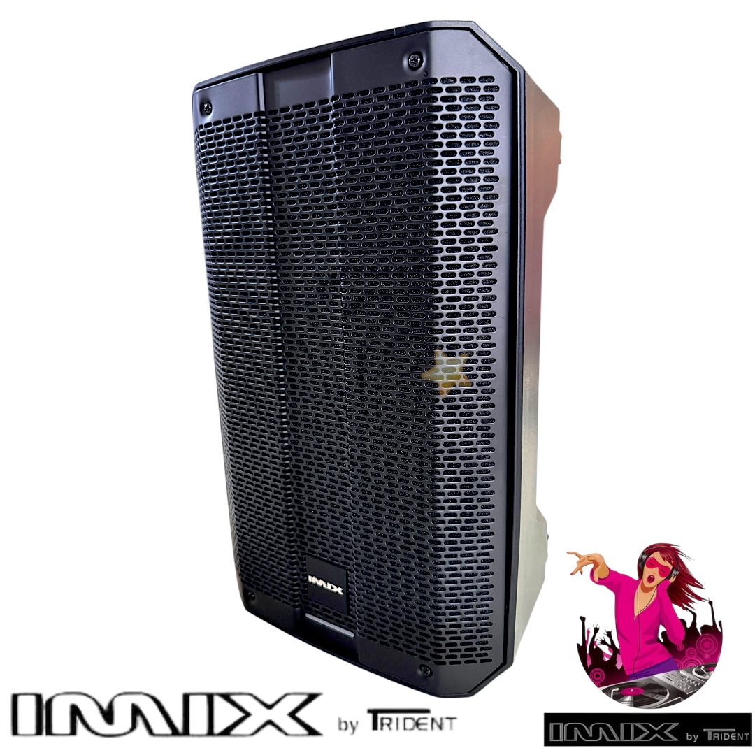 Imix by Trident 1pc. XRX 808 8 inch Battery Powered Speakers Bluetooth ...