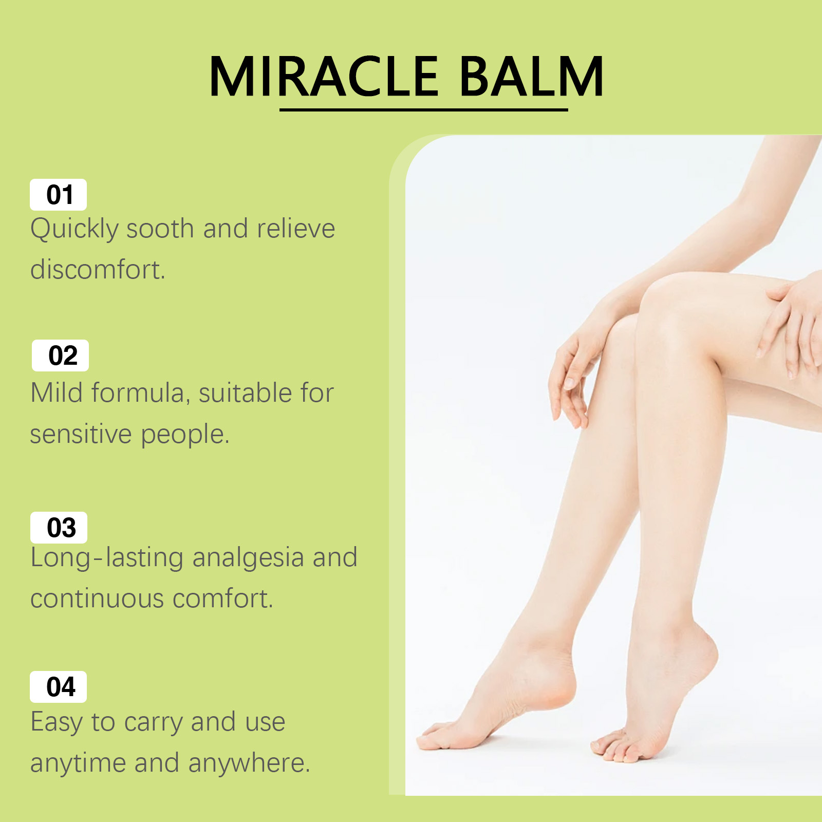 【In Stock】Ximonth Miracle Balm For Leg 30g Joint Care Cream Arthritis ...