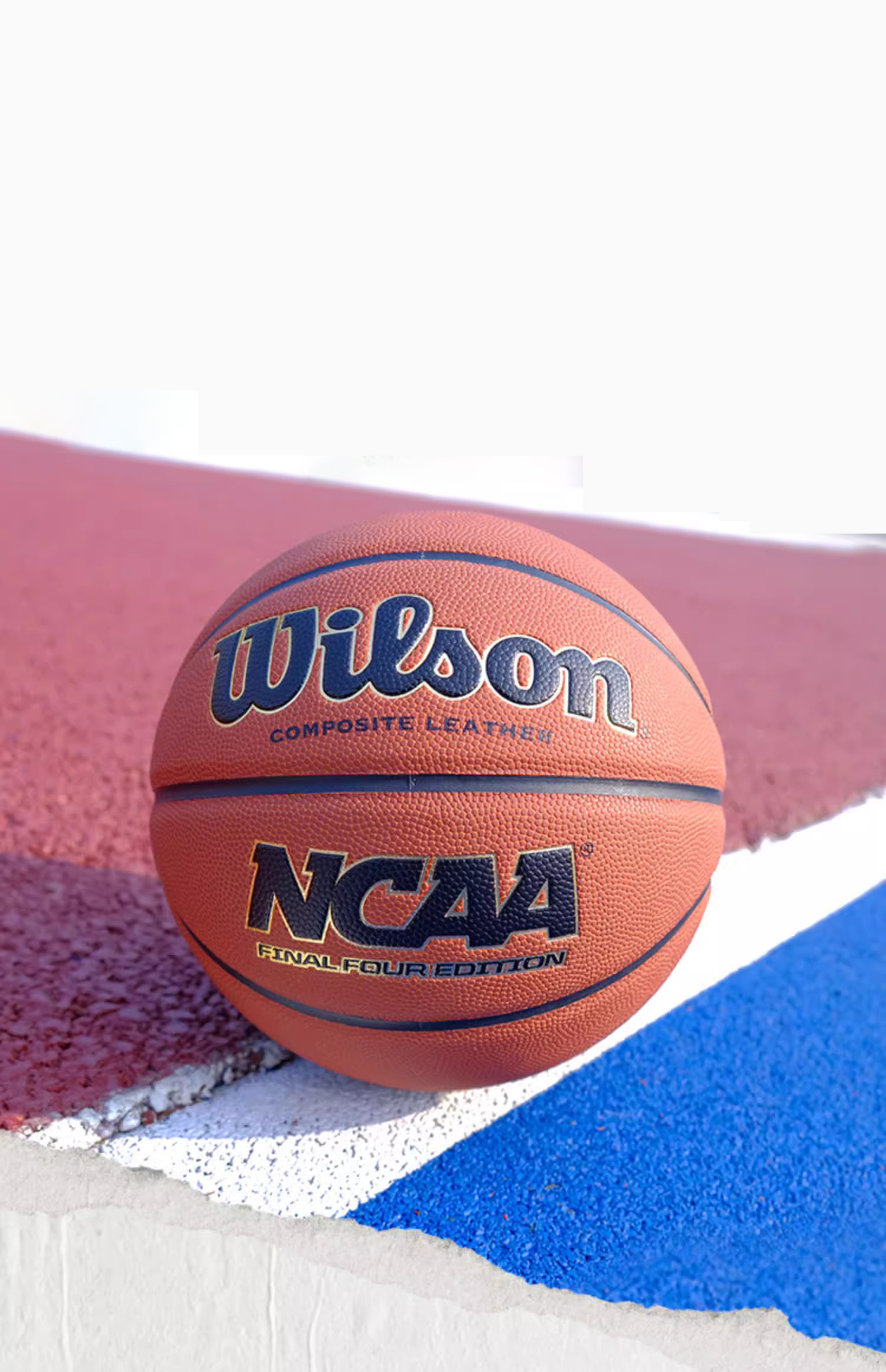 Wilson NCAA Basketball Ball Leagues Match Ball FIBA Approved Premium ...