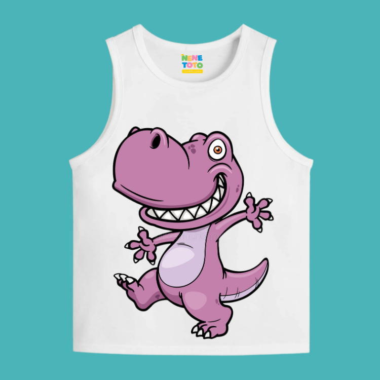 NENE & TOTO 1 PC Kids White Sando Shirts Tops for Boys Clothes Cute ...