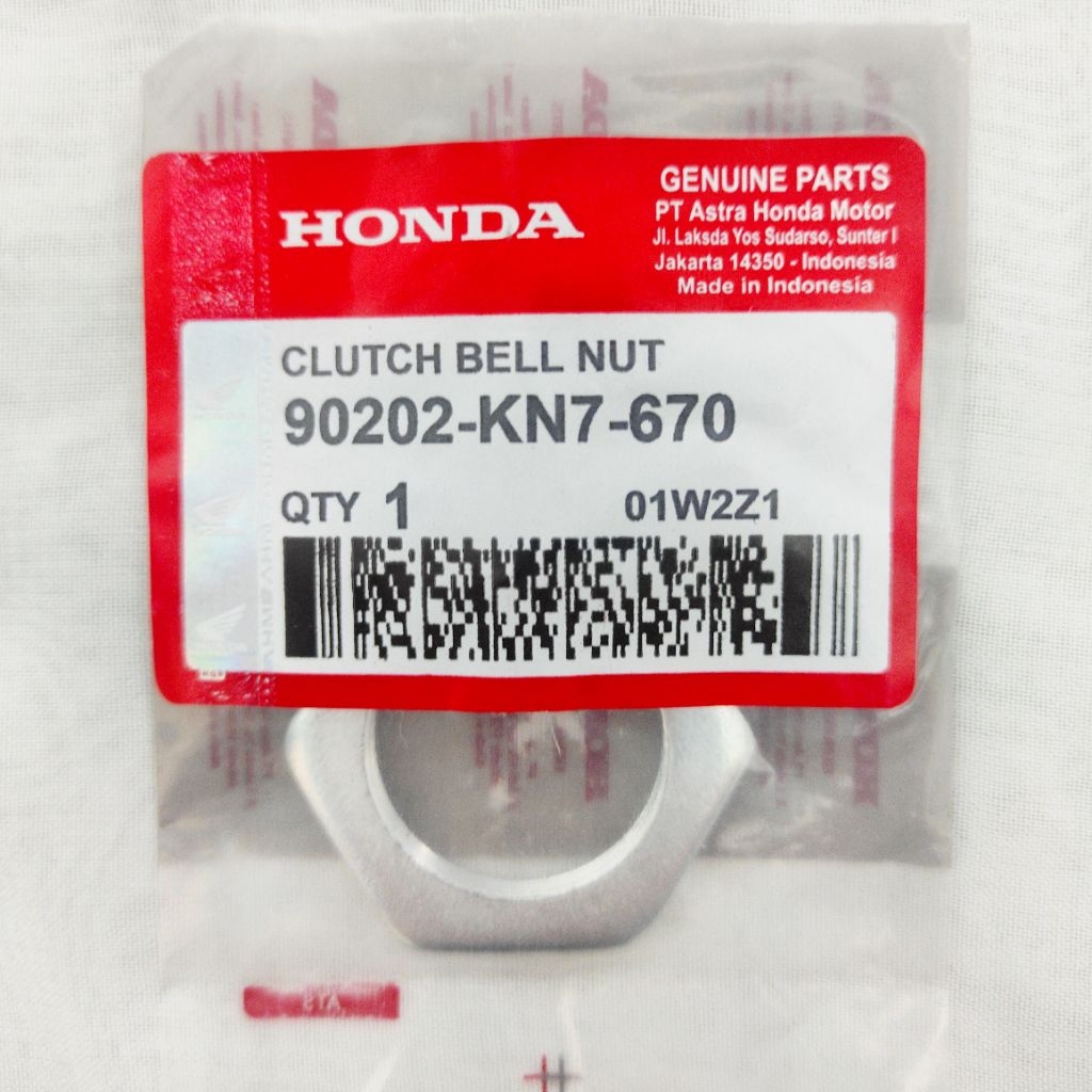 HONDA CLUTCH BELL NUT for Honda Click 125i/150i, ADV 150, PCX 150/160 ...