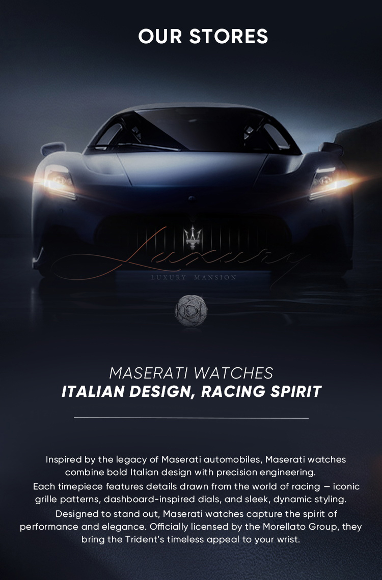 【2 Years Warranty】 Maserati Successo 44mm Blue Dial Men's Quartz Watch ...