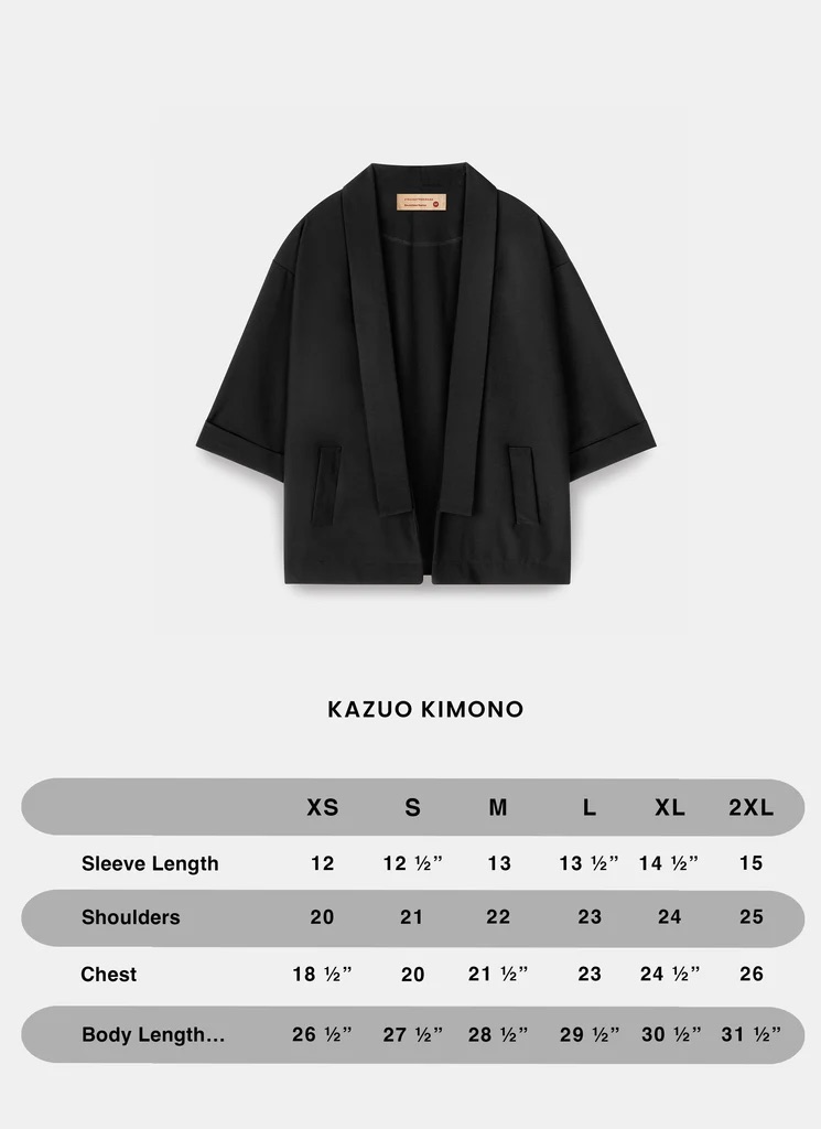 Straightforward Kazuo Kimono | Shopee Philippines