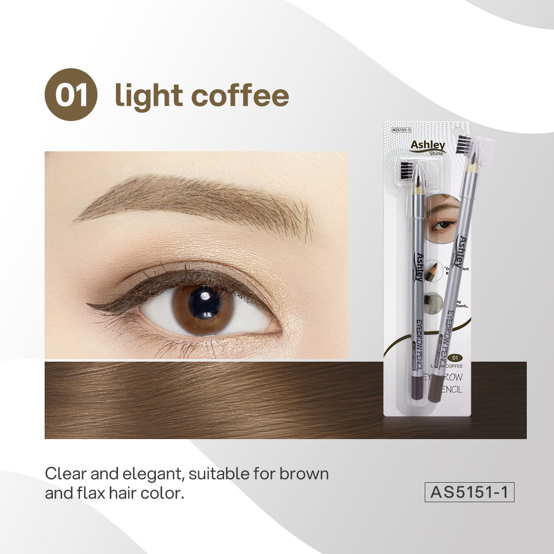 Ashley Shine Eyebrow Pencil Waterproof Long Lasting Natural Smooth ...
