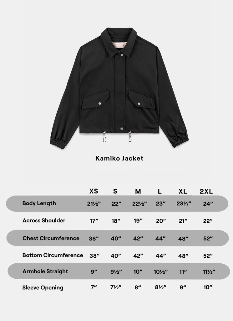 Straightforward Kamiko Jacket | Shopee Philippines