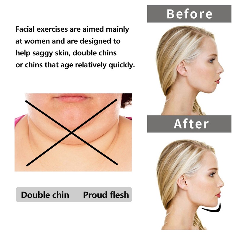 Maxxgym Jaw Line Exerciser Ball Jaw Line Trainer Face Facial Muscle ...