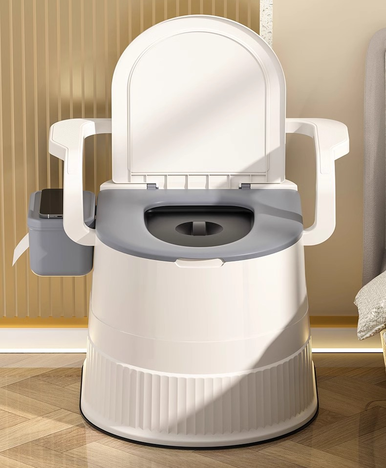 Portable Toilet Elderly Plastic Mobile Toilet Arinola for Adult ...