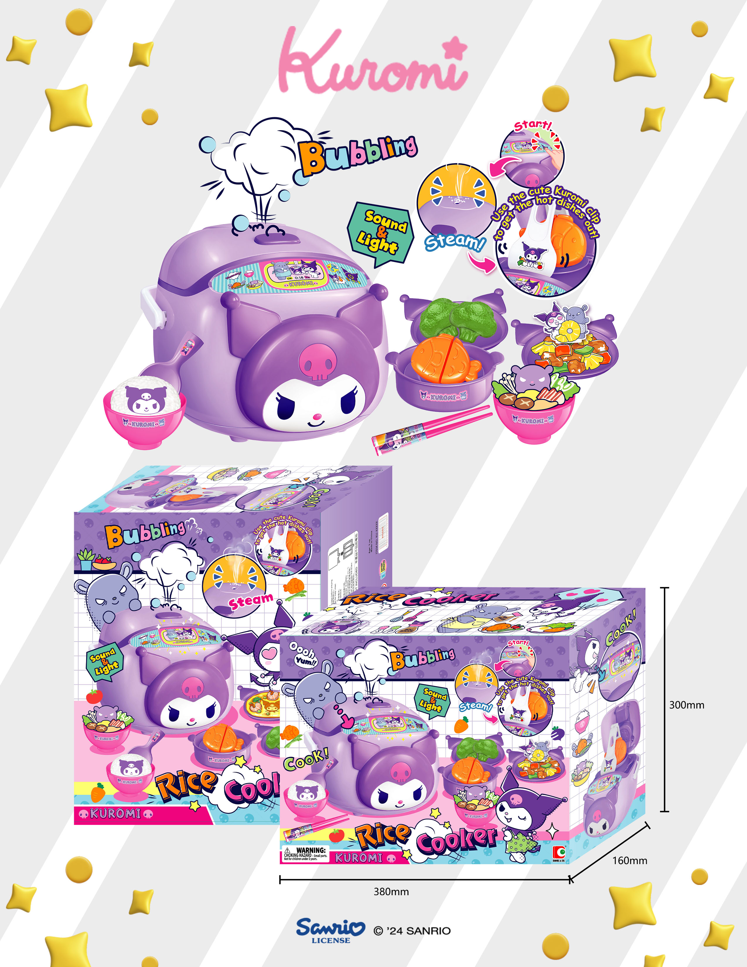 Sanrio - Original Kuromi Rice Cooker Toy | Shopee Philippines