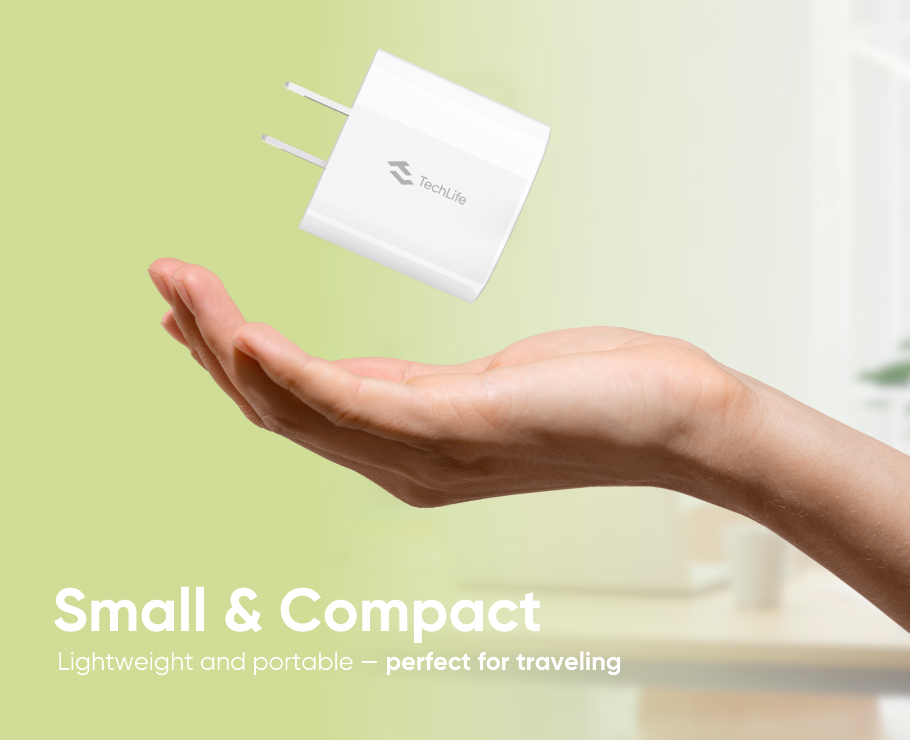 TechLife 33W Charger SC2B-1 l GaN 33W Fast Charging l Two Output Ports ...