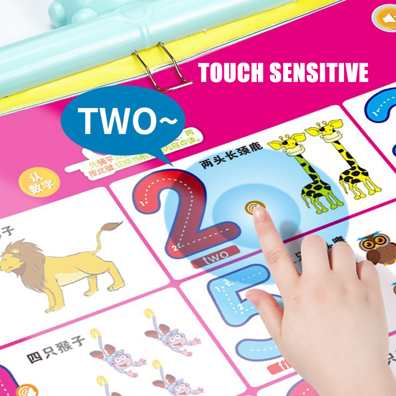 Talking Educational Wall Sound Chart ABC Alphabet / Numbers ...