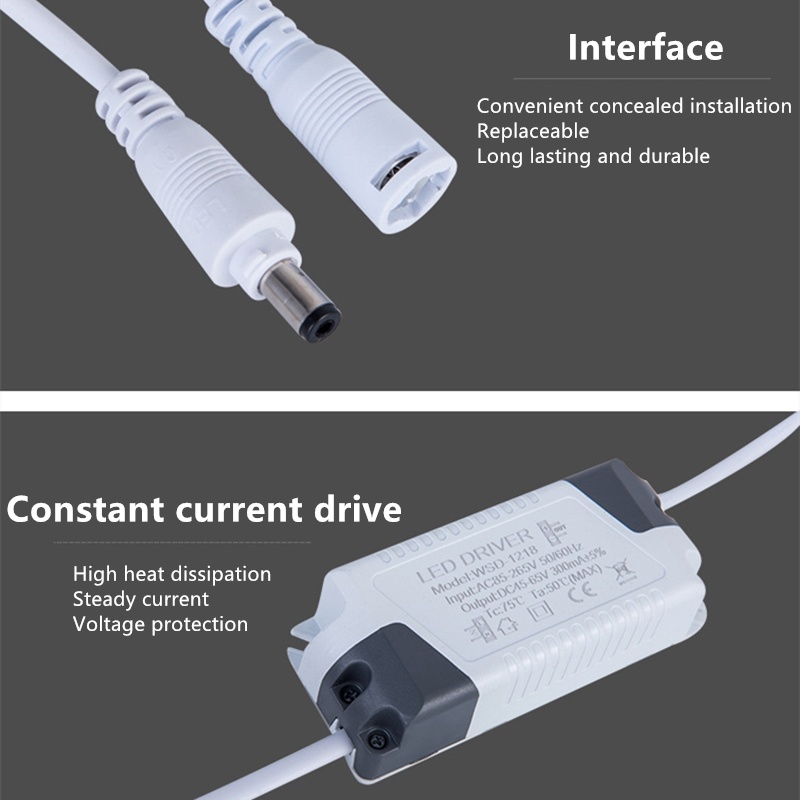 LED pin Light ceiling light Recessed Downlight Square Round Panel light ...