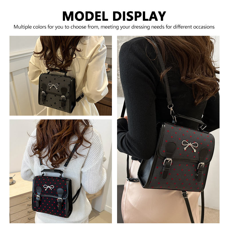 Mini Backpacks for Women Casual Trend Texture Shoulder Bag New Fashion ...