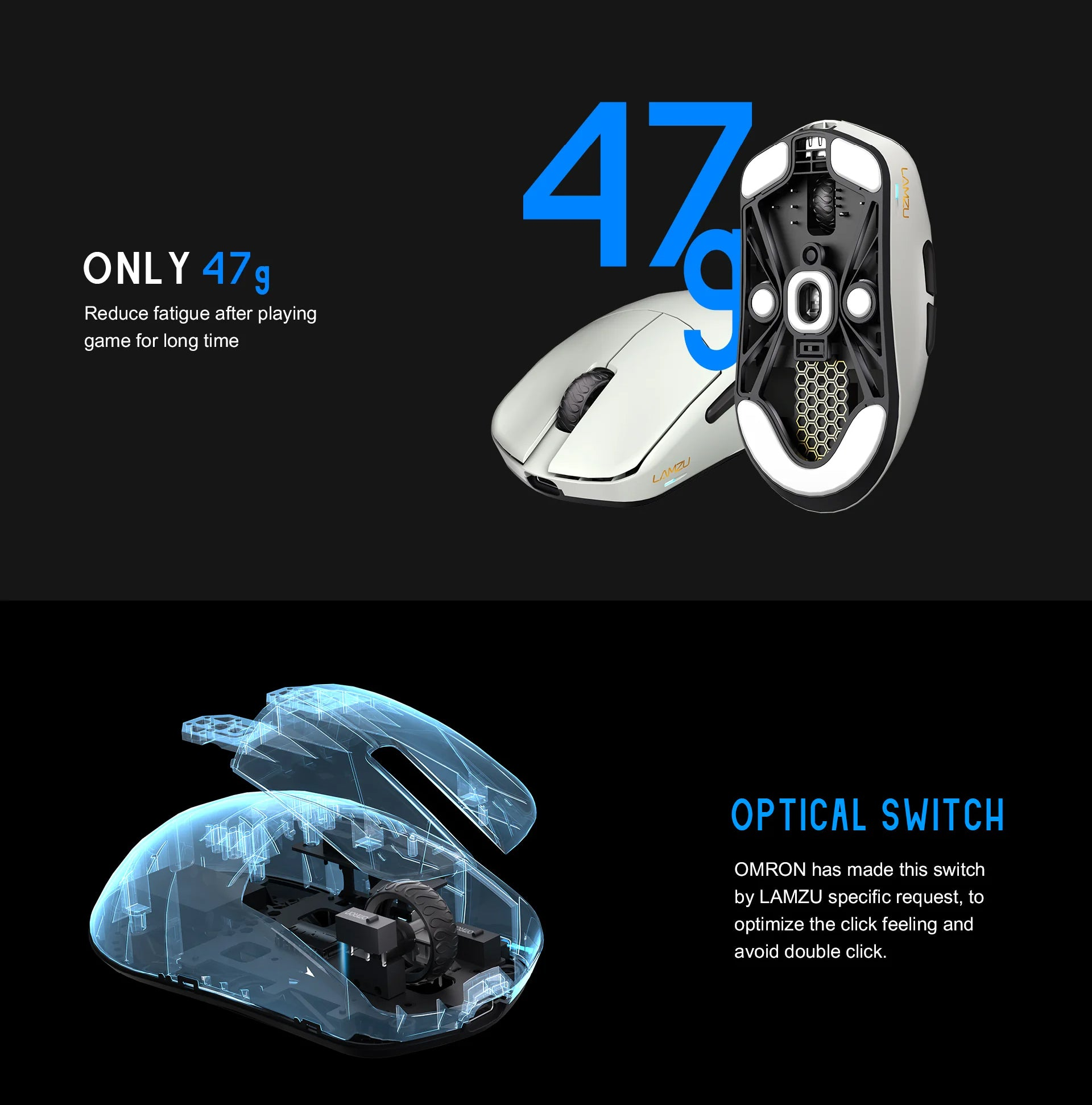 Lamzu Maya X 8K Superlight Wireless Gaming Mouse | Shopee Philippines