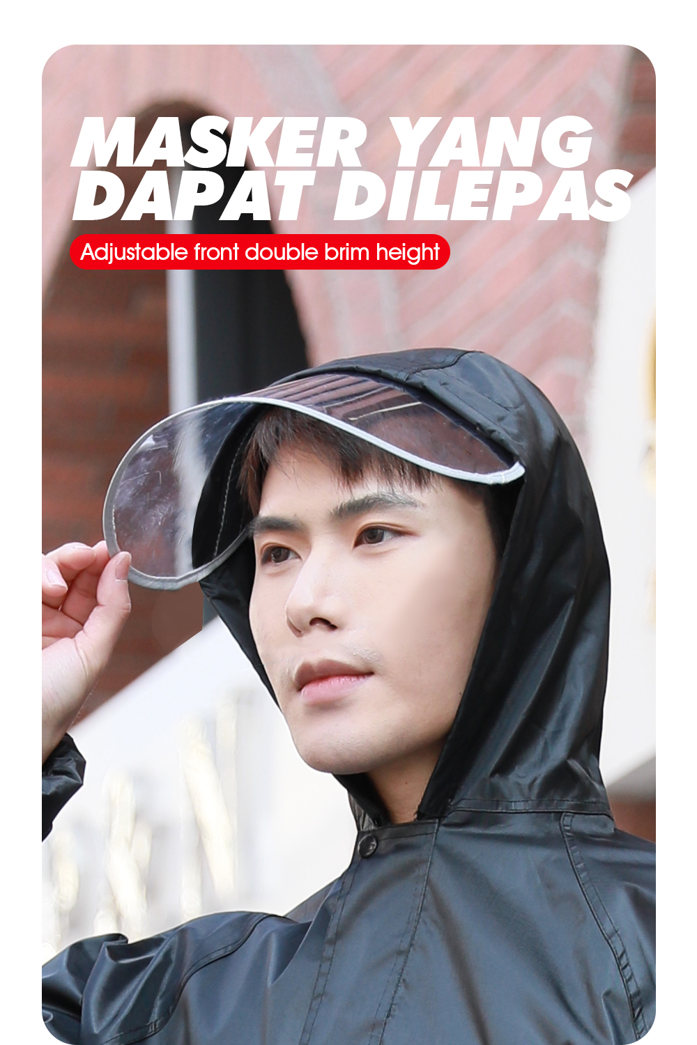 Rain Coat For Motorcycle Kapote Waterproof Adult RainCoat Outdoor ...