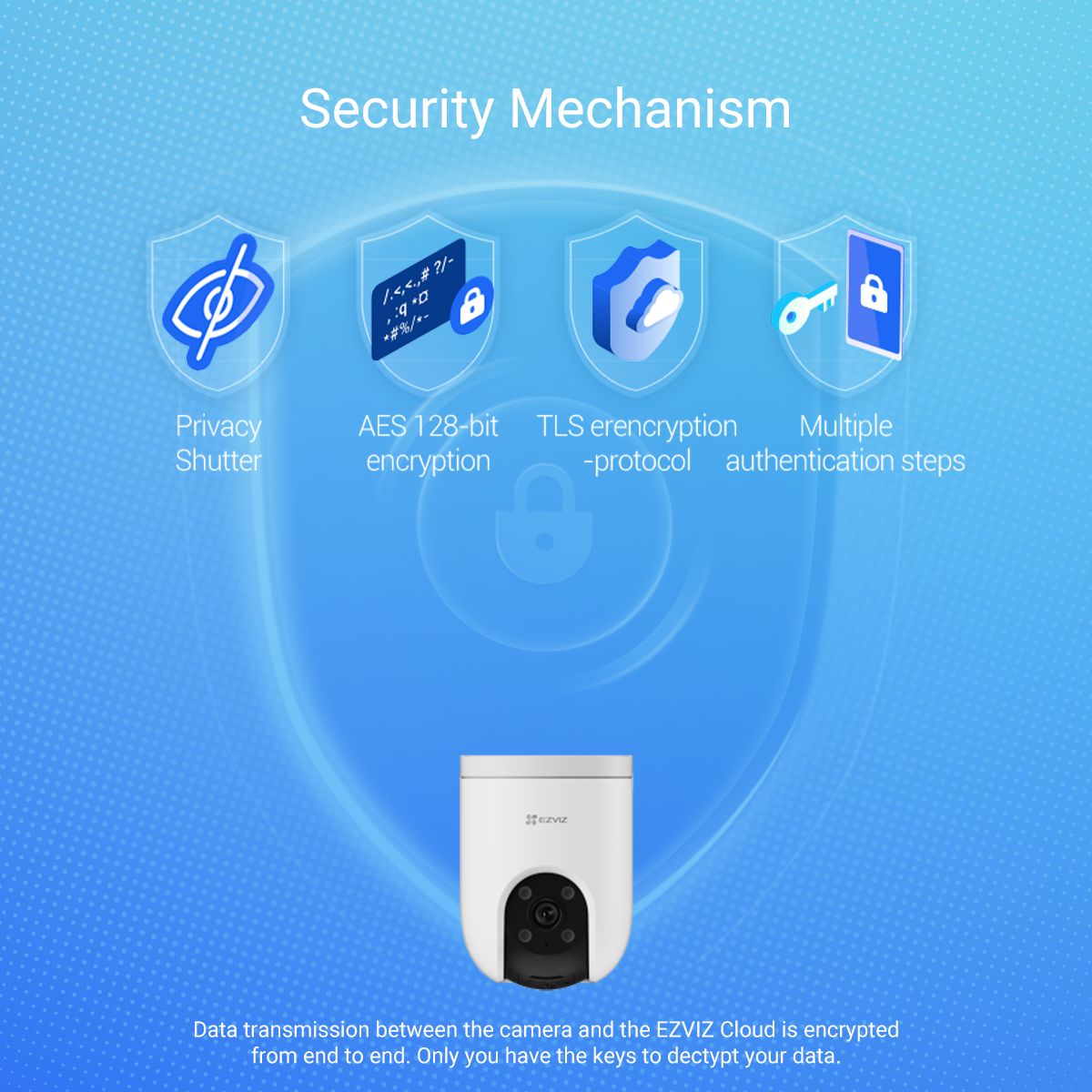 EZVIZ H8c Pro 2K/3MP wireless WiFi Outdoor CCTV Camera waterproof IP Camera with audio | Shopee ...