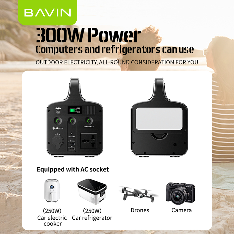 BAVIN PS300 120000mAh 432Wh PD Fast 45W & QC3.0 300W for Outdoors ...