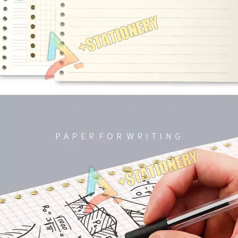 【On Hand】10PCS A5/B5/A4 Refill pages/ loose leaf Notebook binder Refill (60 leaves) | Shopee ...