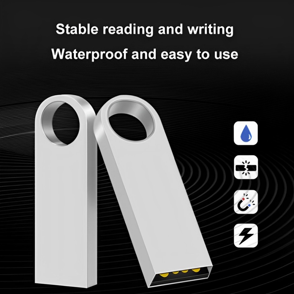 USB Flash Drive 2gb/4gb/8gb/16gb/32gb/64gb Zinc Alloy Rotating U-Disk ...