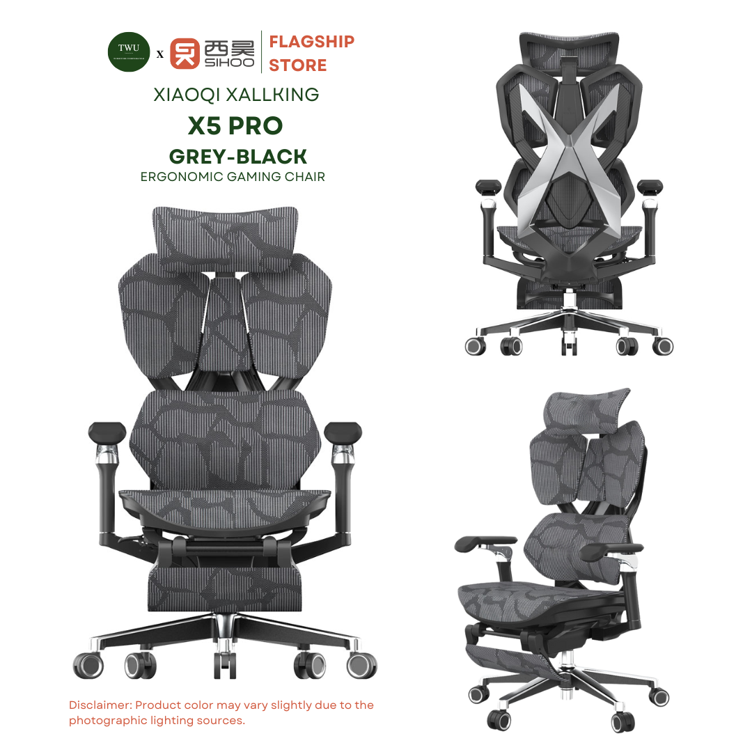 SIHOO Xiaoqi Xallking X5 PRO Ergonomic Gaming Chair with Built-in Footrest | 2-year Warranty ...