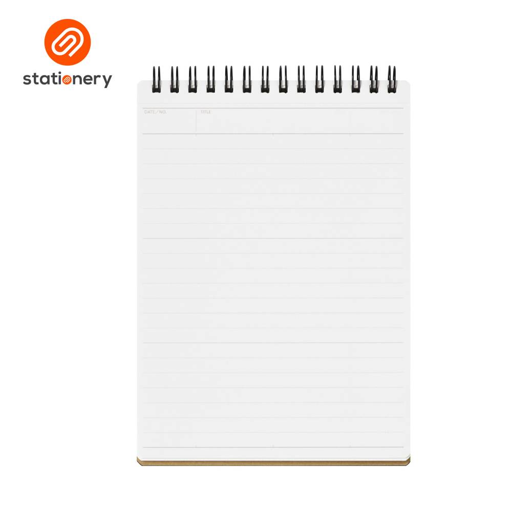 Maruman Mnemosyne N196A Top Spiral Ruled Notebook 7mm B6 - 50 Sheets ...