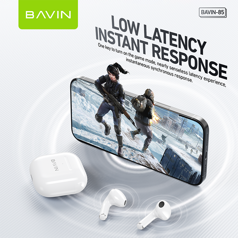 【Christmas Gift】BAVIN BA85 Mini TWS Hi-Fi Bluetooth Wireless Earphones ...