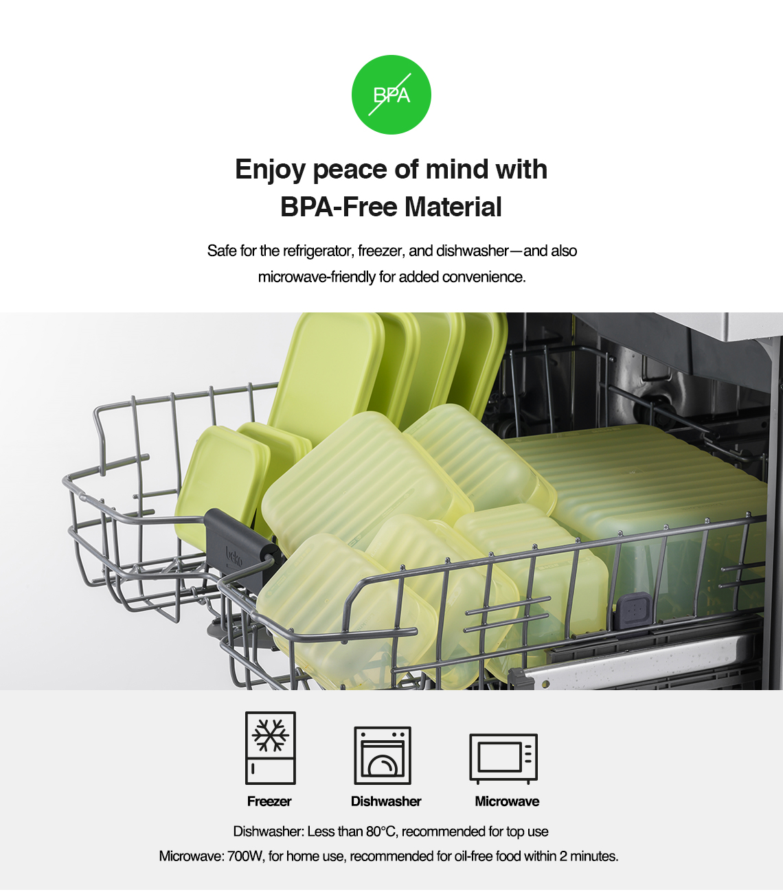 LocknLock Set of 2 Fresh Block 3200ML | Food Keeper for Fruits ...