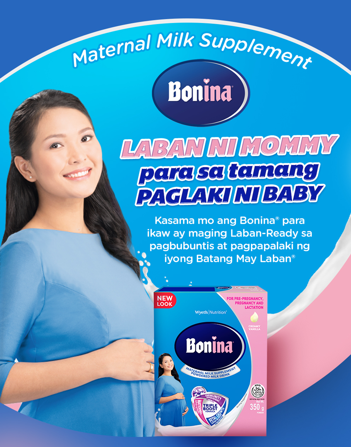BONINA Maternal Milk Supplement for Pregnant and Breastfeeding Moms ...