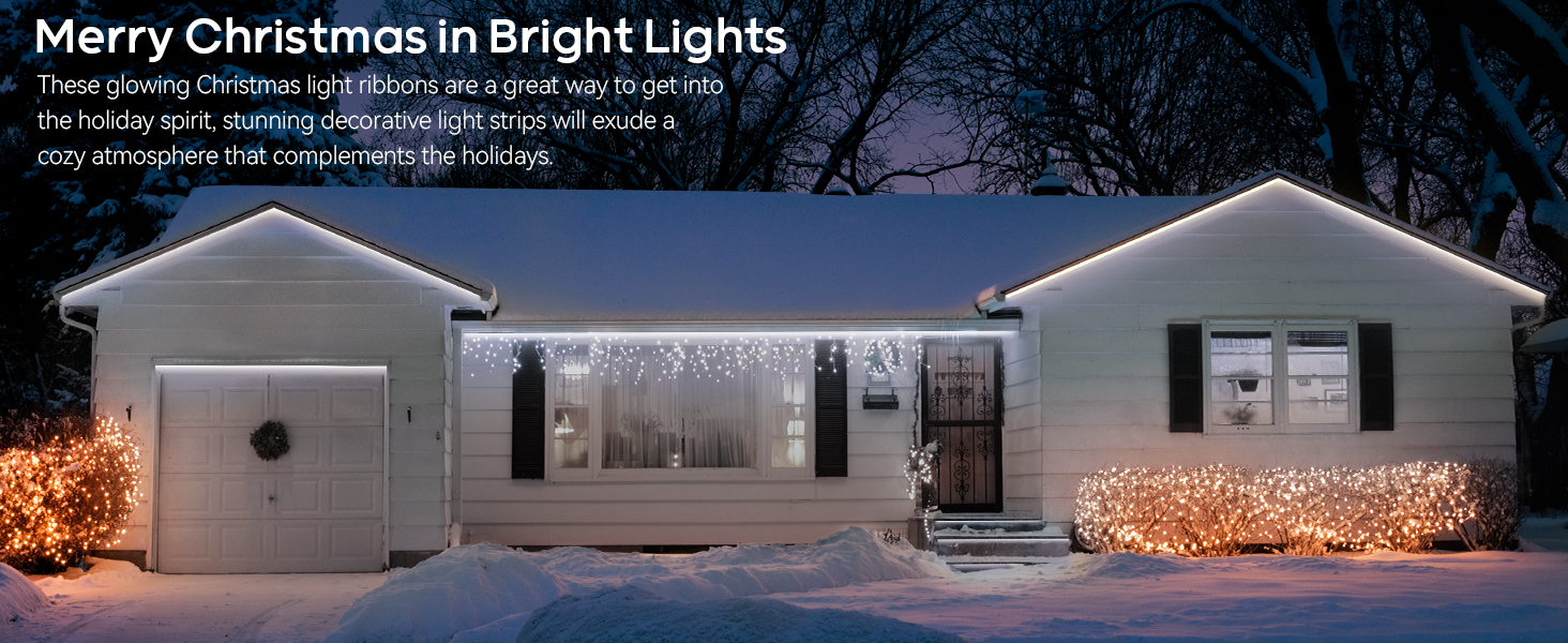 Gold Star Led Light Strip For Room Christmas Lights Waterproof Flexible ...