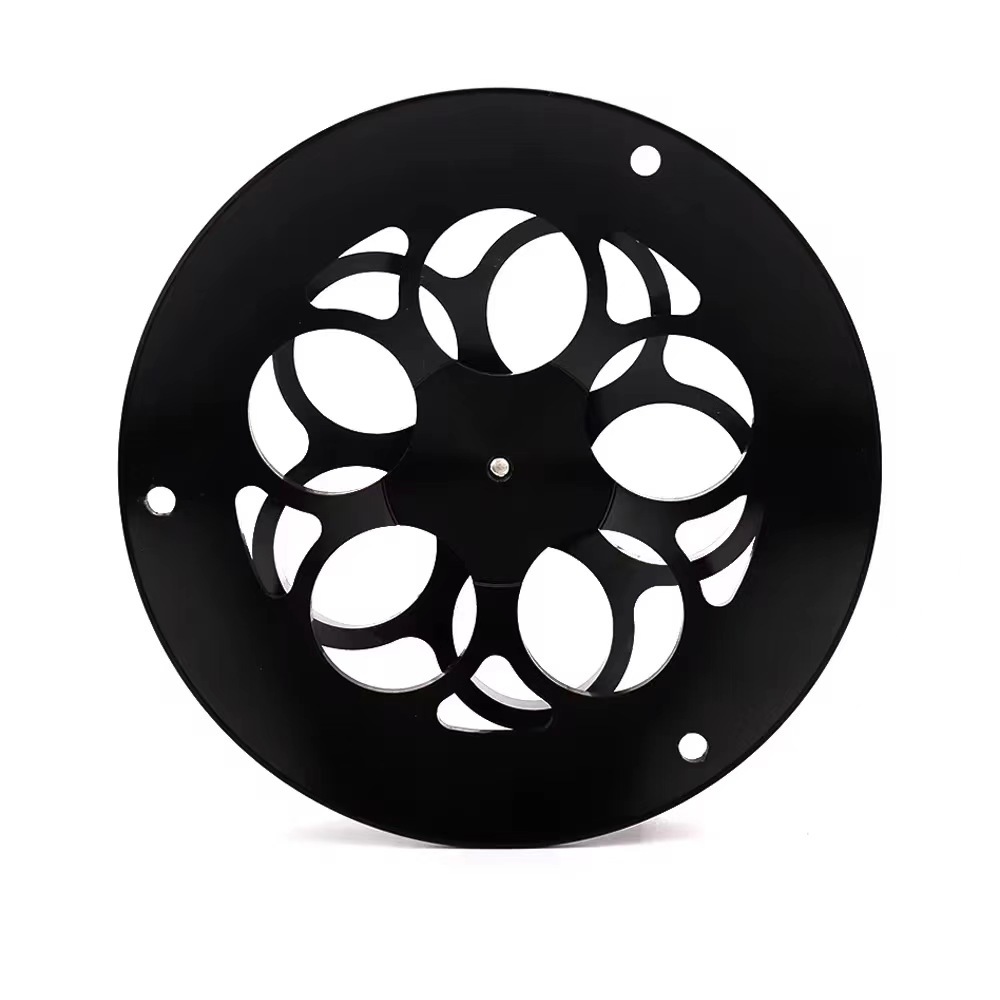 Arm CNC Radiator Fan Cover 2-Color Spinner Design For Vespe Mio ...