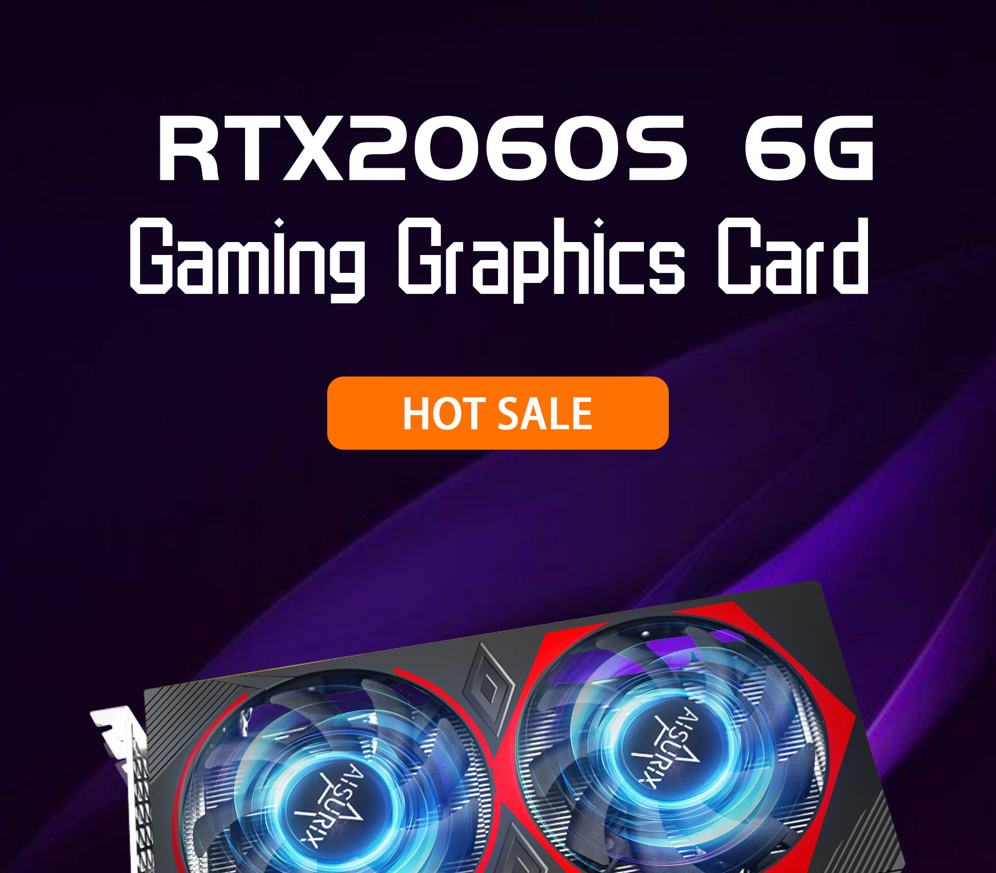 AISURIX RTX 2060S 6GB NVIDIA Graphics Card Video card 192bit GPU ...