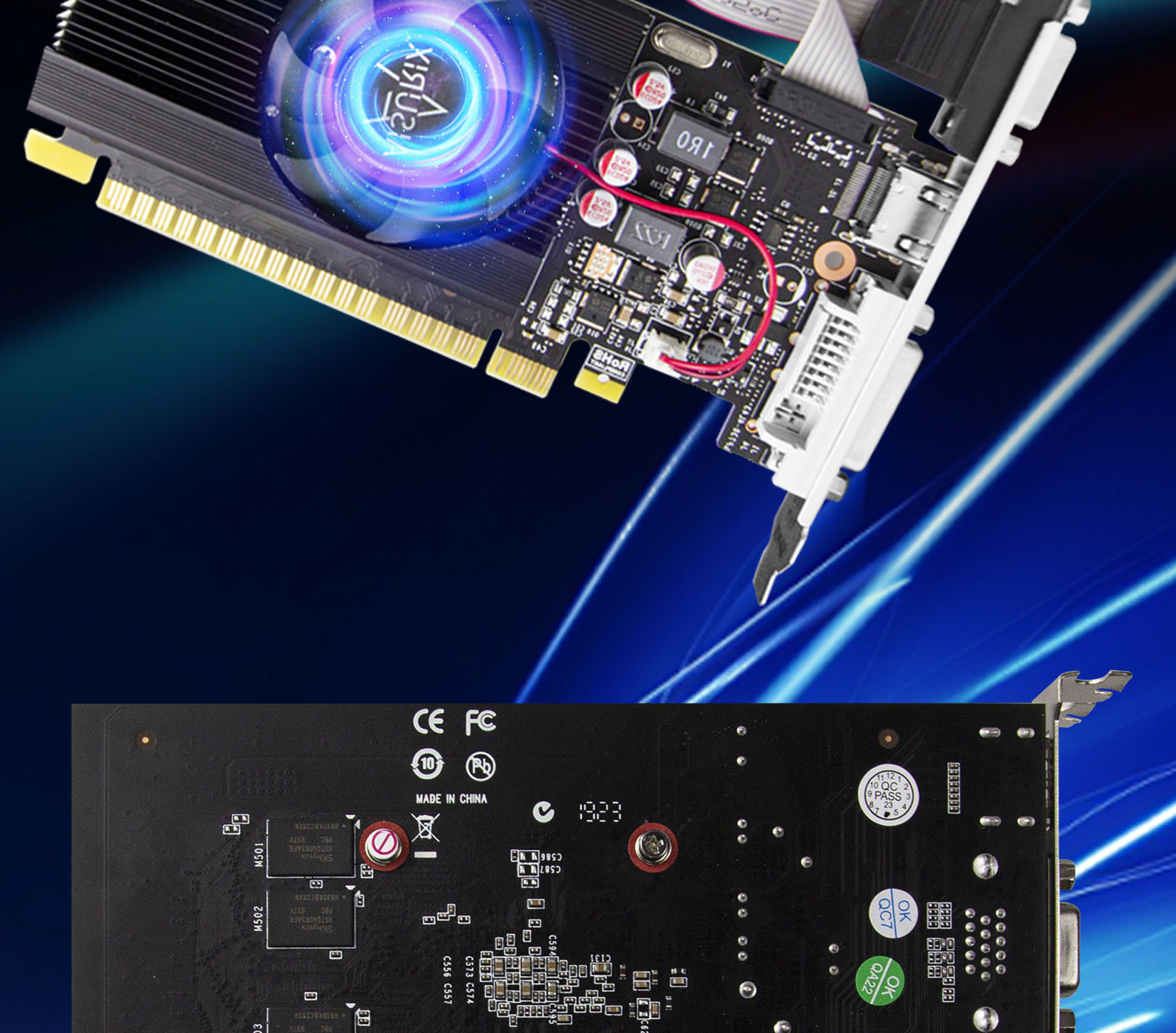 AISURIX GT740 2G New Graphics Card GT730 2G SFF Graphic Card Computer ...