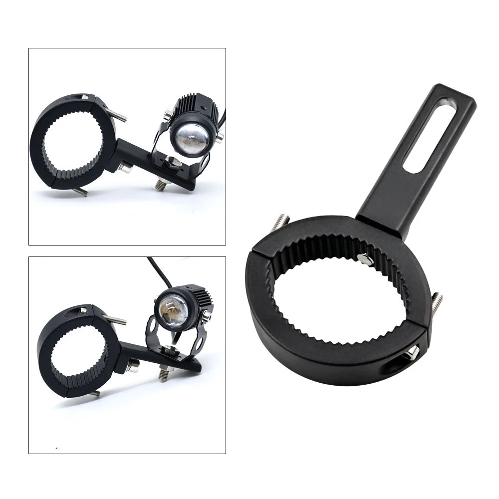 Mini Driving Light Bracket Headlight Clamp Alloy Extension Mount ...