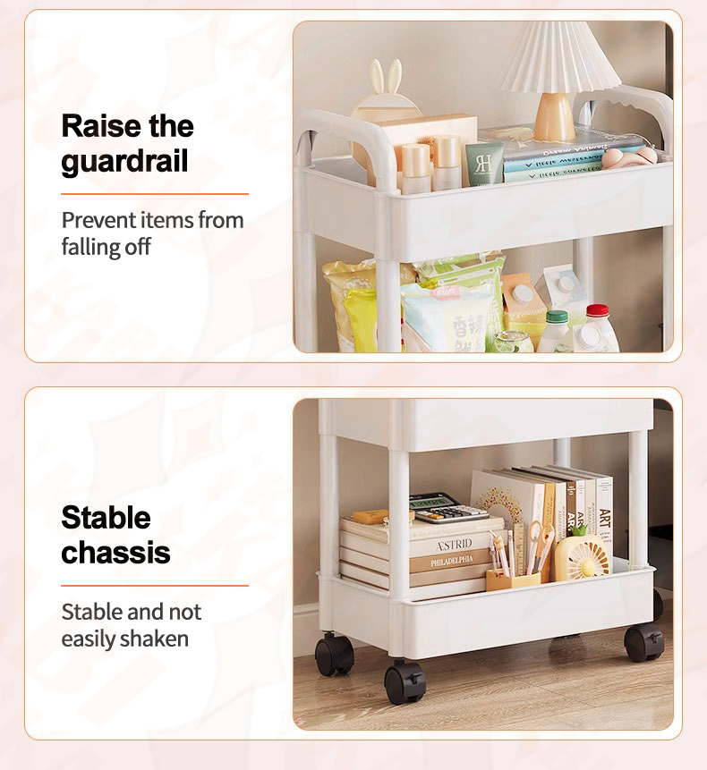 Kabi Trolley Cart with Frame ,Handle, Wheel Removable and ...