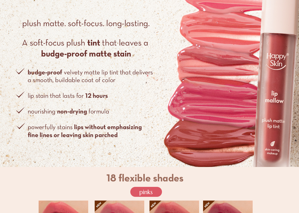 [OLD PACKAGING] Happy Skin Lip Mallow Coffee Tint in Cinnamon | Shopee ...