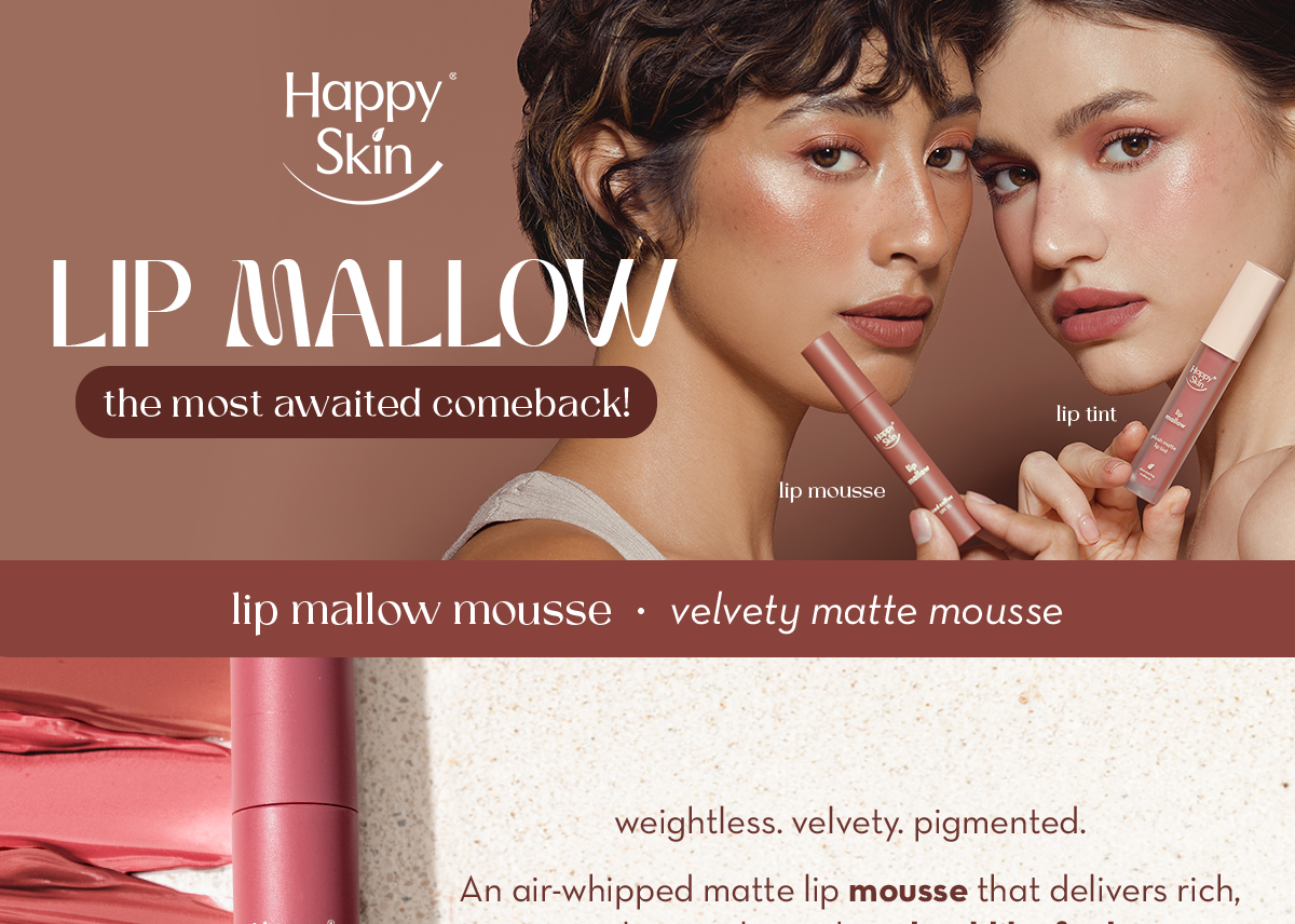 Happy Skin Mini Lip Mallow Plush Matte Lip Tint | Shopee Philippines