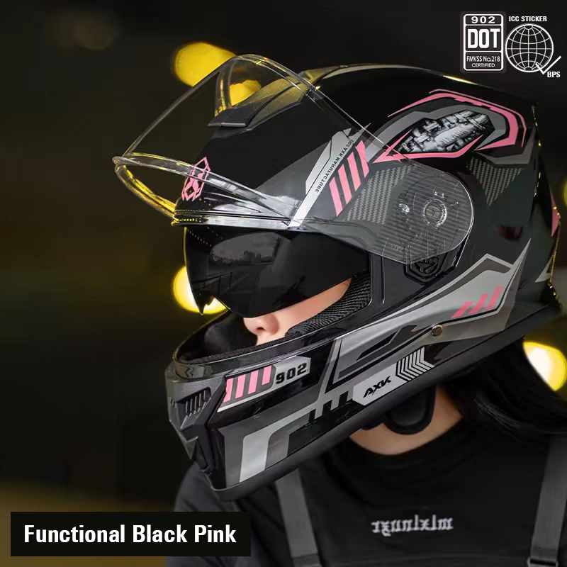 AXK Full Face Helmet Function Series SIZE 54-62CM Headcircumference ...