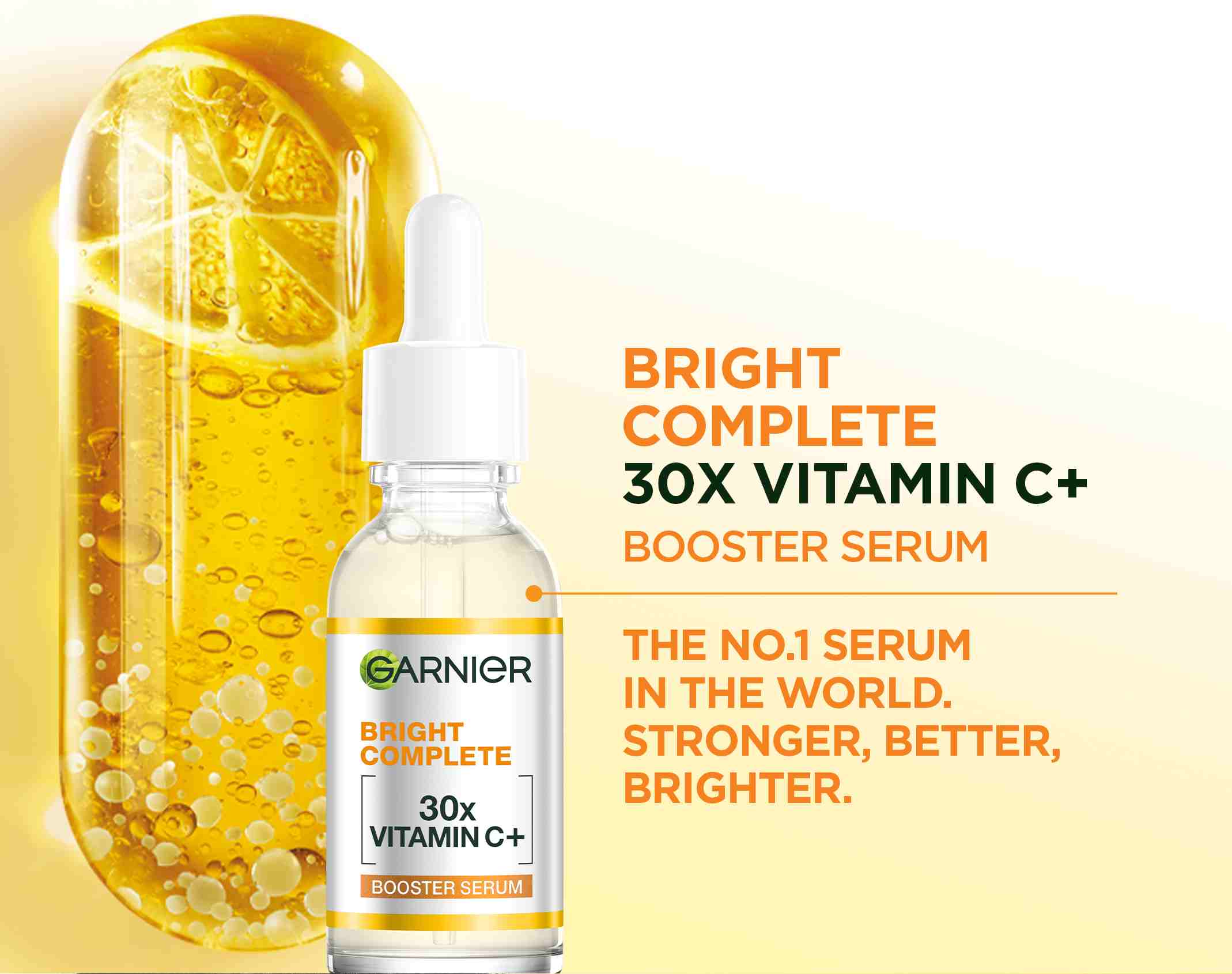 Garnier Power Serum Duo:Vitamin C+ Niacinamide Serum(30ml) & 4% ...