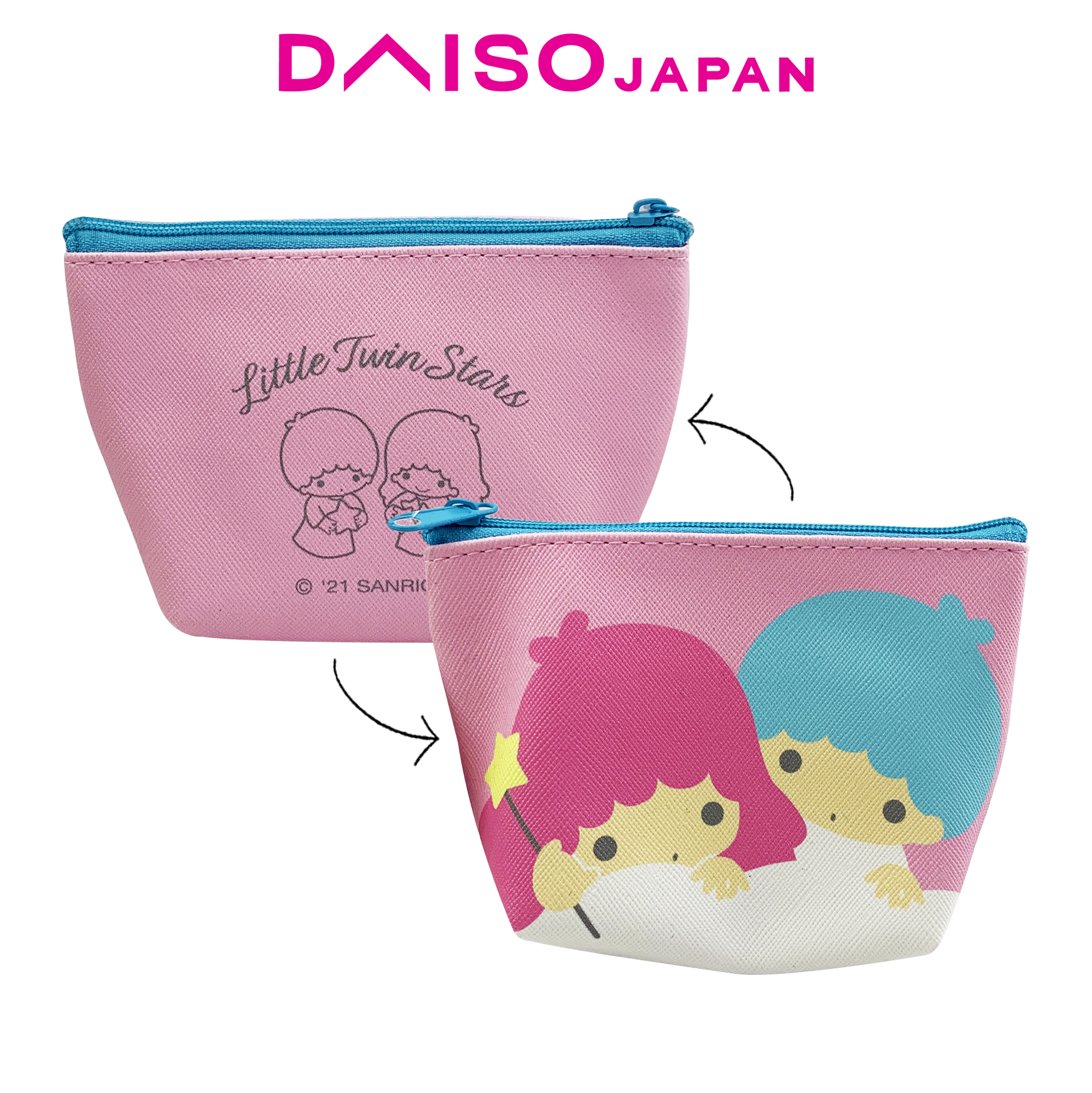 Daiso Sanrio Mini Pouch (Little Twin Sisters) | Shopee Philippines